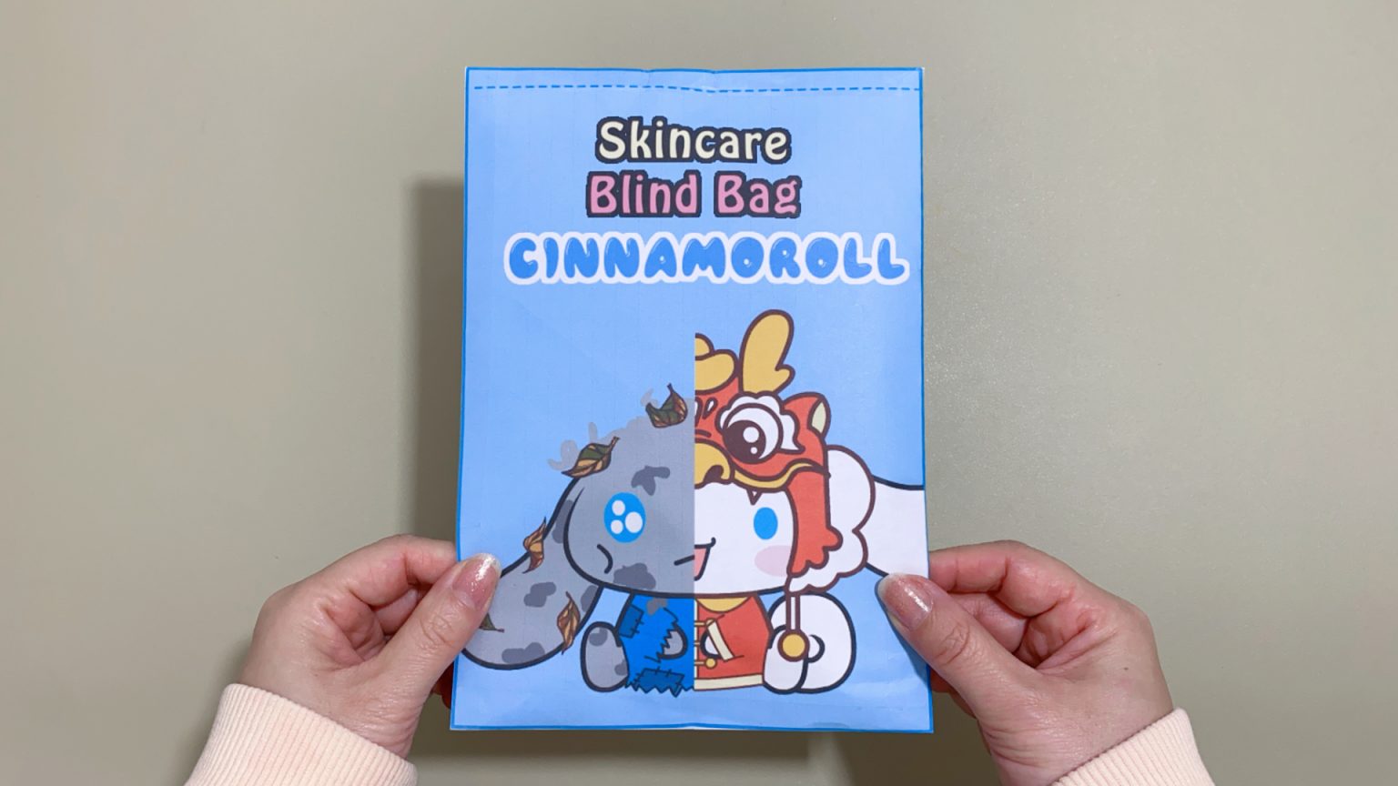 Paper DIY Sanrio Cinnamoroll BLIND BAG PAPER ASMR no music no talking ...