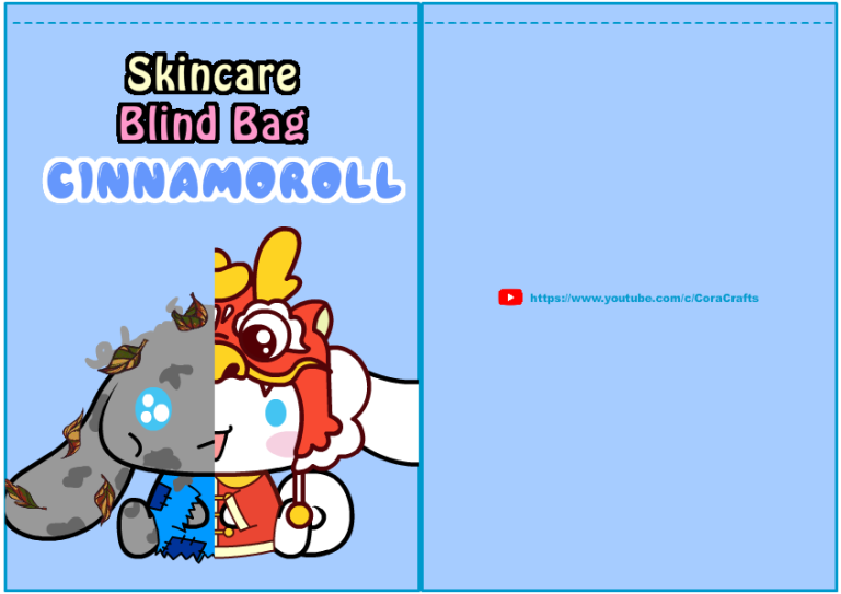 Paper DIY Sanrio Cinnamoroll BLIND BAG PAPER ASMR no music no talking ...
