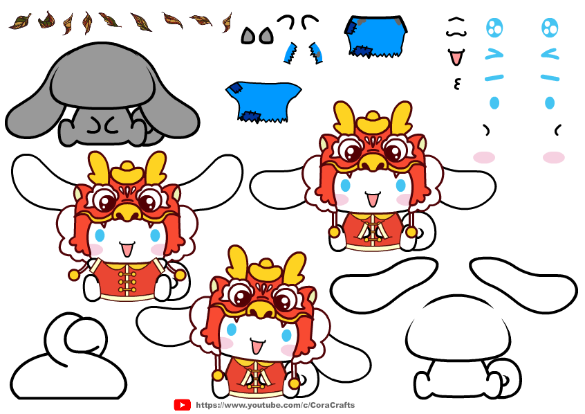 Paper DIY Sanrio Cinnamoroll BLIND BAG PAPER ASMR no music no talking ...