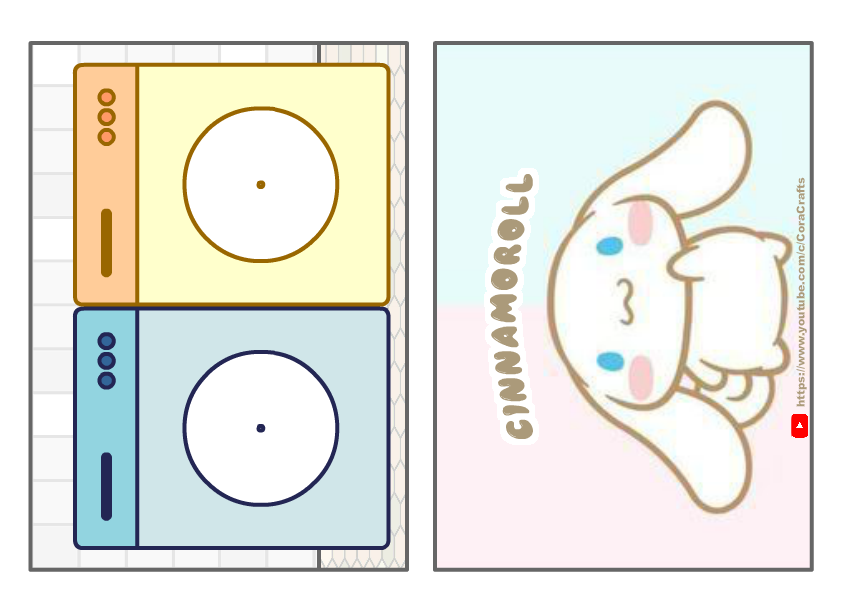 Paper DIY Sanrio Cinnamoroll BLIND BAG PAPER ASMR no music no talking ...