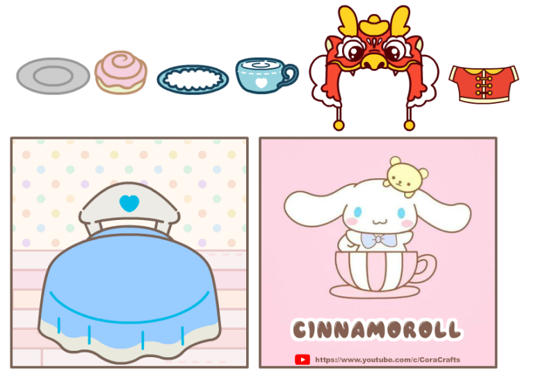 Paper DIY Sanrio Cinnamoroll BLIND BAG PAPER ASMR no music no talking ...